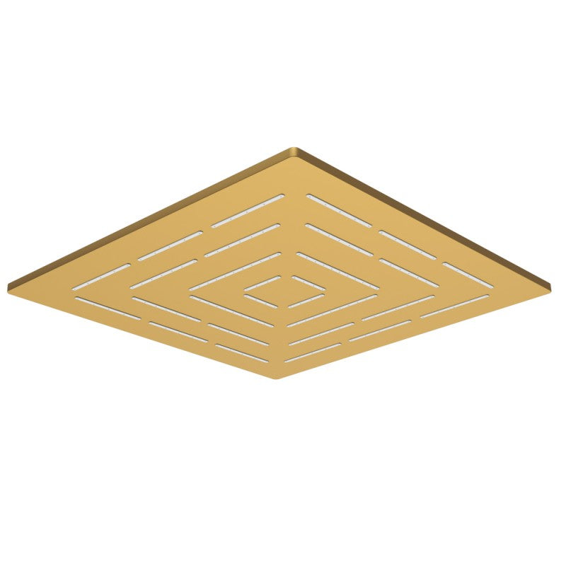 Maze Single Function 300X300mm Maze Square Showerhead – Jaquar Midlands